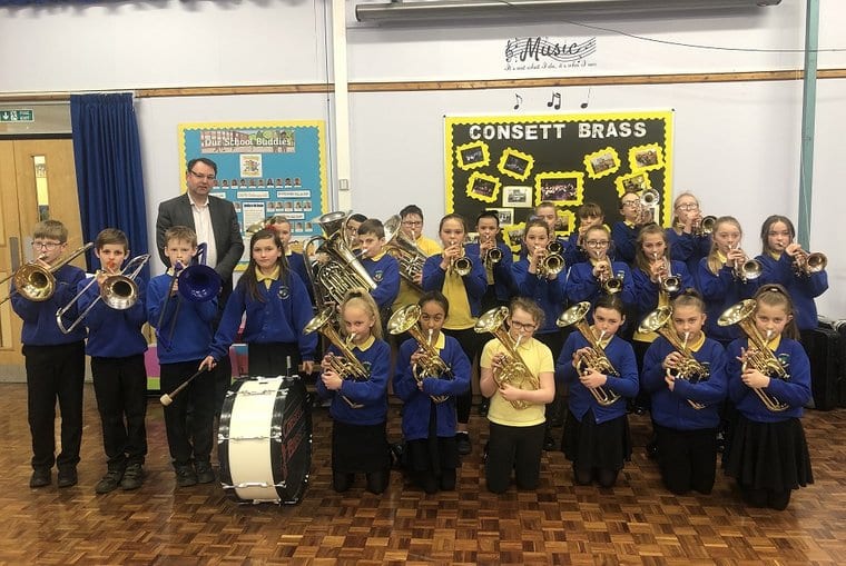 Consett Junior Brass prepare for tour! - Consett Junior School